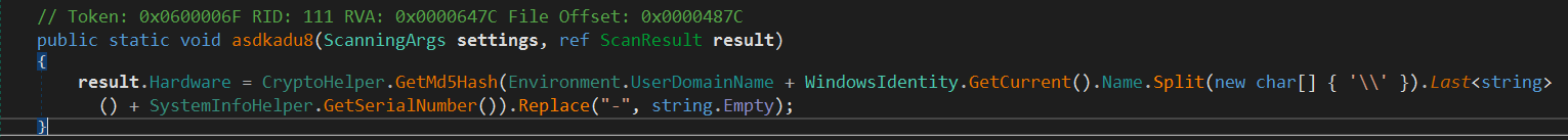 Redline stealer - d01a